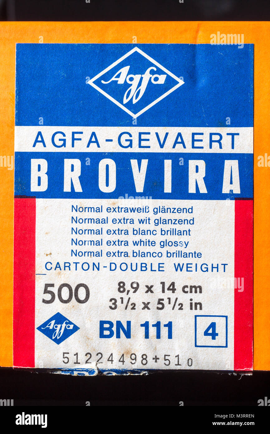 Agfa-Gevaert N.V. (Agfa) is a Belgian-German multinational corporation that develops ...