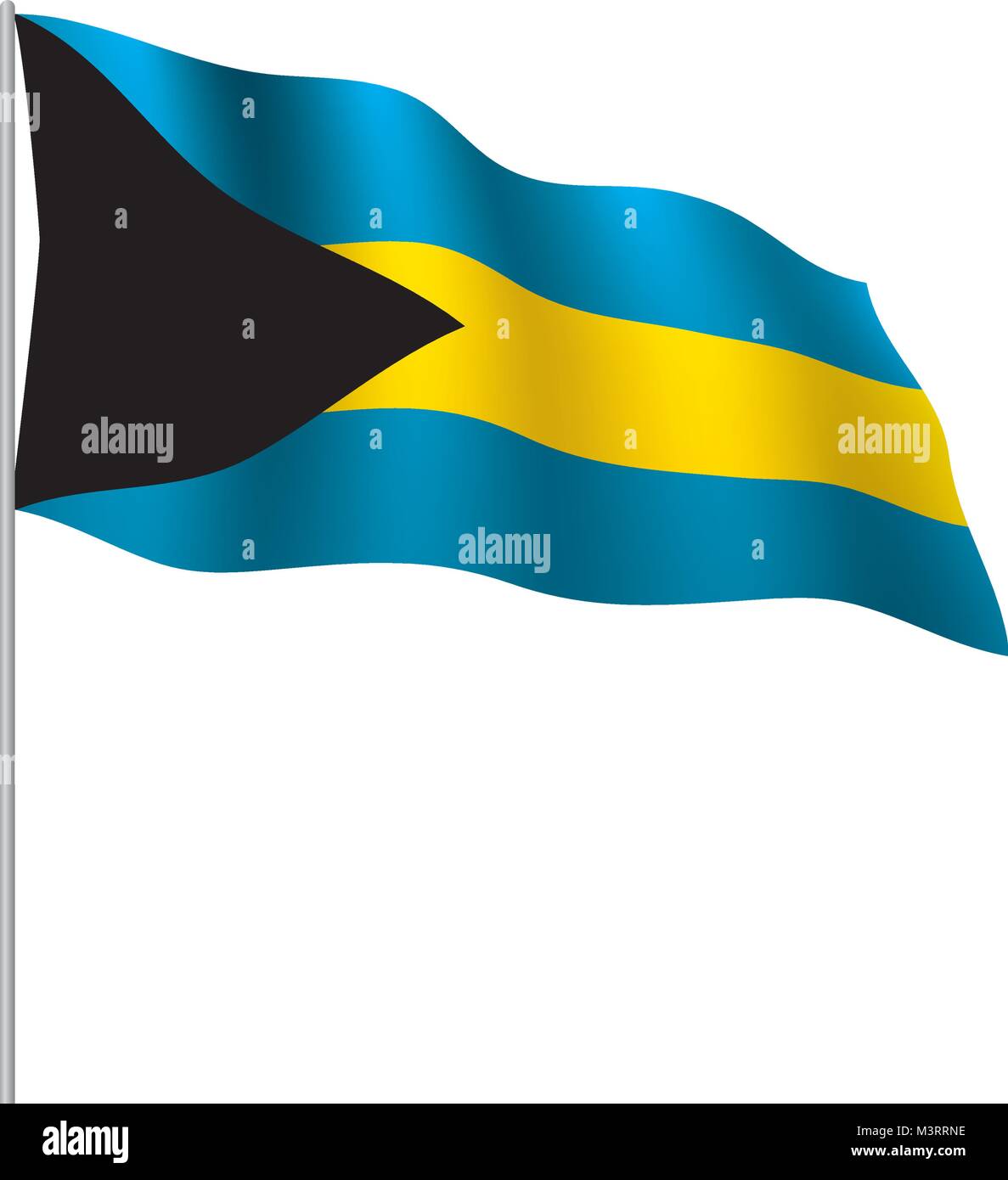 Bahamas flag, vector illustration Stock Vector Image & Art - Alamy