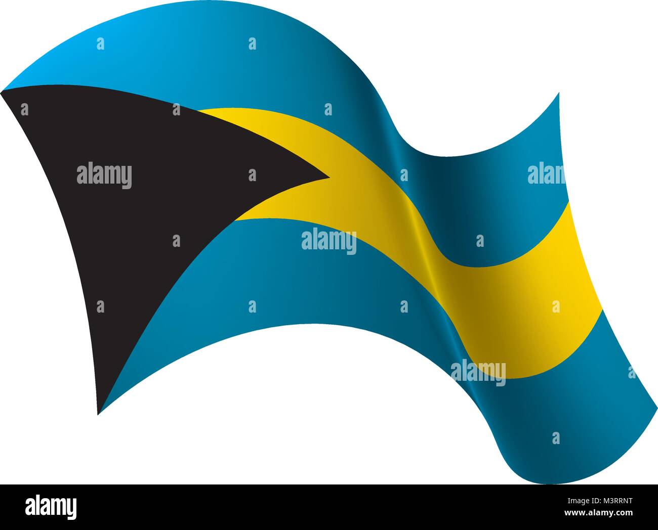 Bahamas flag, vector illustration Stock Vector Image & Art - Alamy
