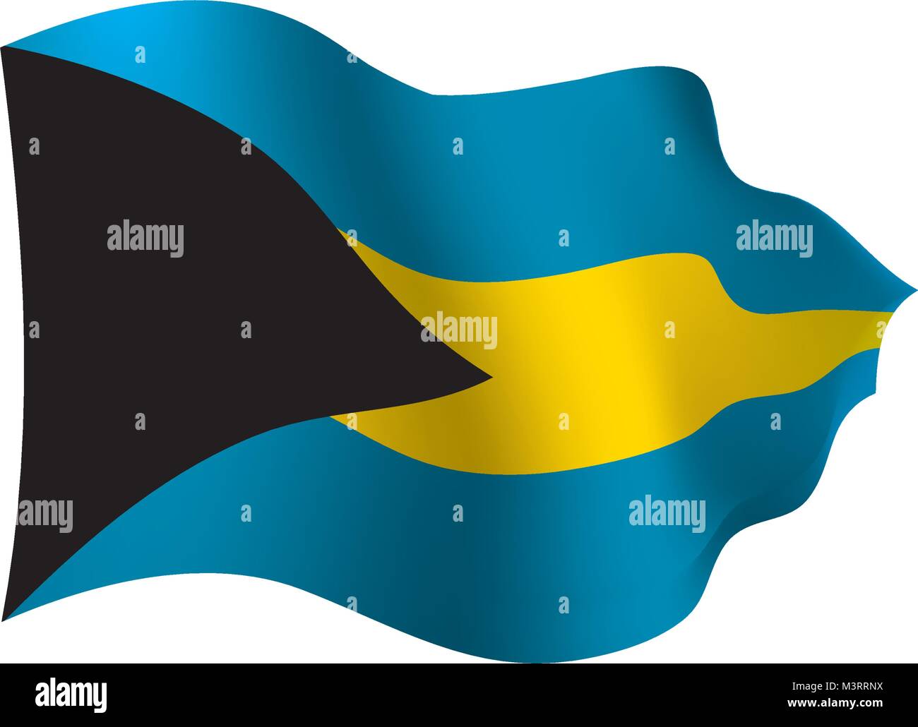 Bahamas flag, vector illustration Stock Vector Image & Art - Alamy