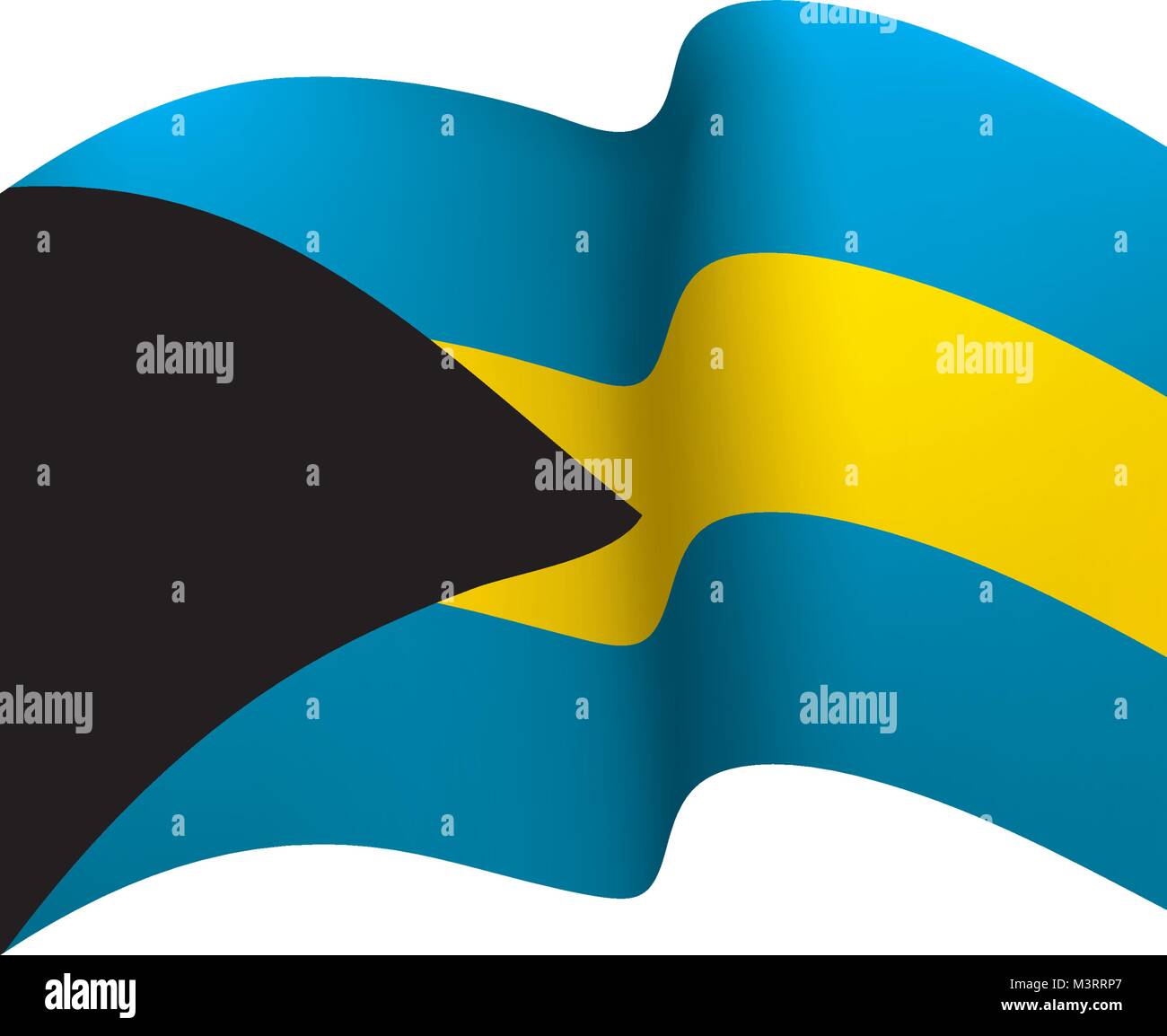 Bahamas flag, vector illustration Stock Vector Image & Art - Alamy
