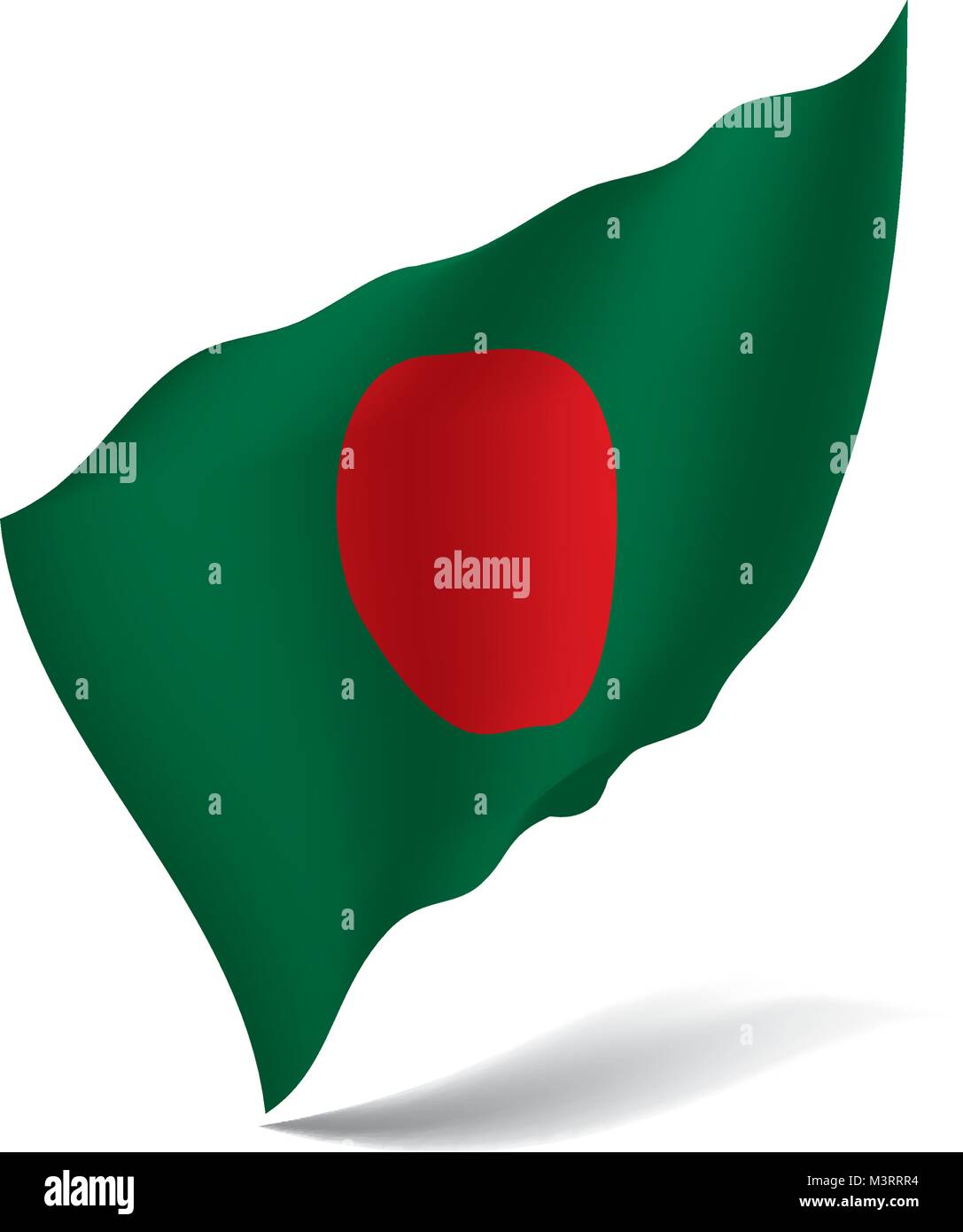 Bangladesh flag, vector illustration Stock Vector Image & Art - Alamy