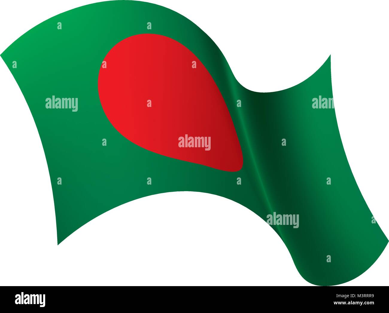 Bangladesh flag, vector illustration Stock Vector Image & Art - Alamy