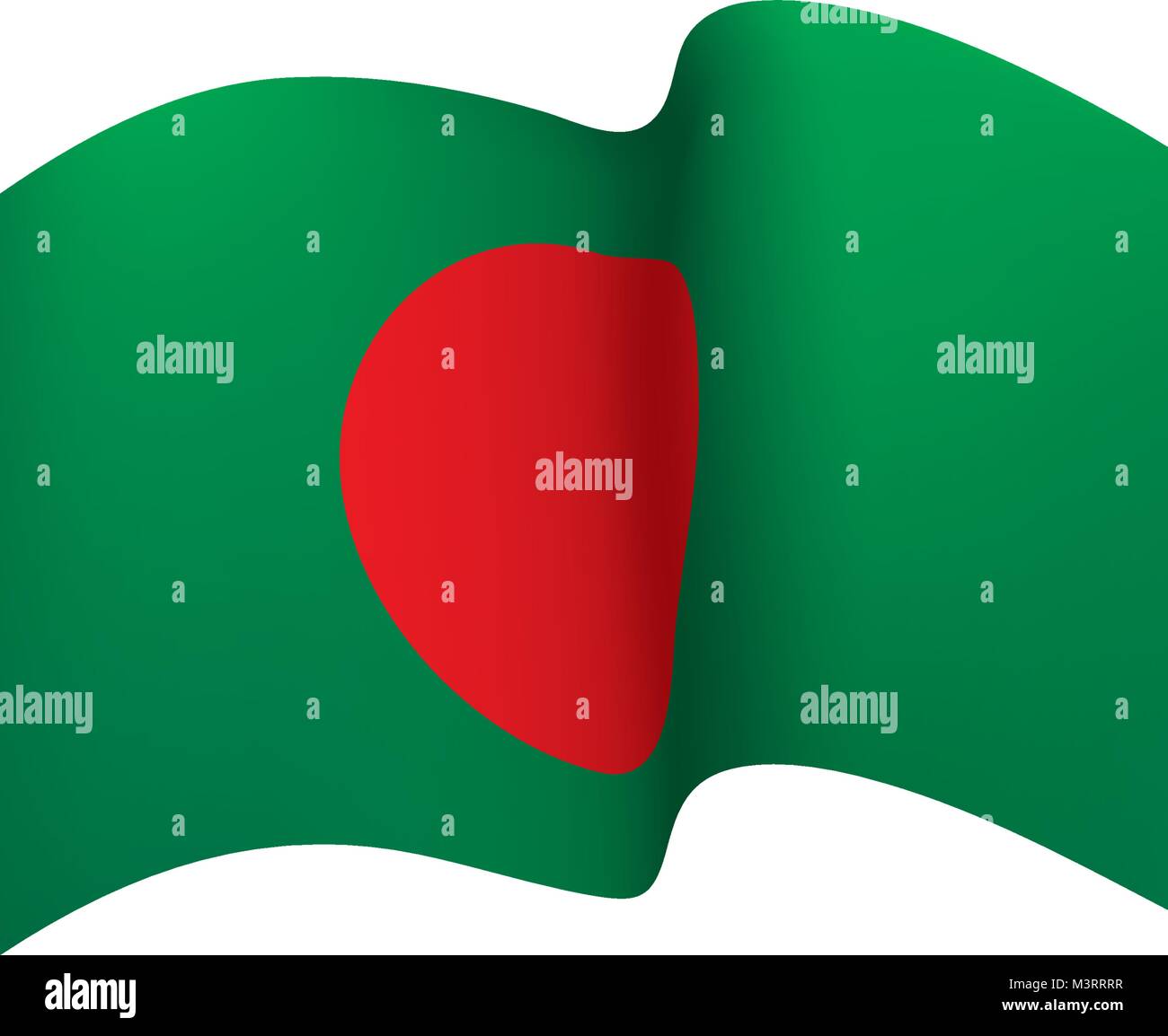 Bangladesh flag, vector illustration Stock Vector Image & Art - Alamy