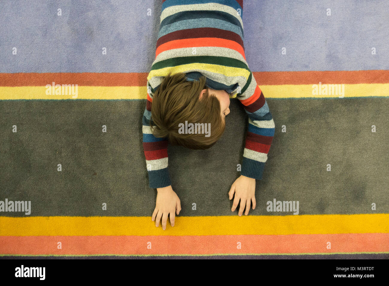 A child, resting Stock Photo - Alamy