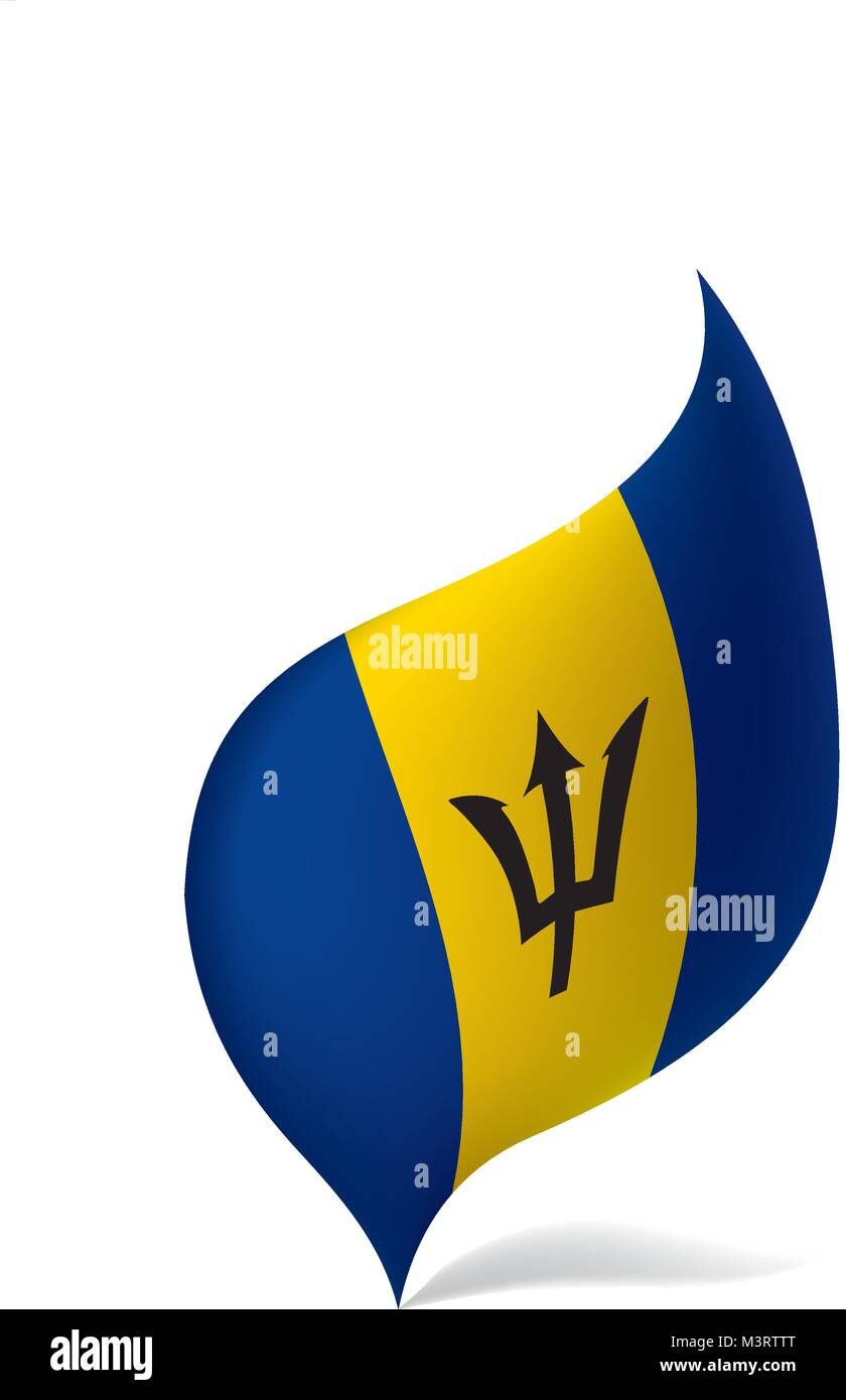 Barbados flag, vector illustration Stock Vector Image & Art - Alamy