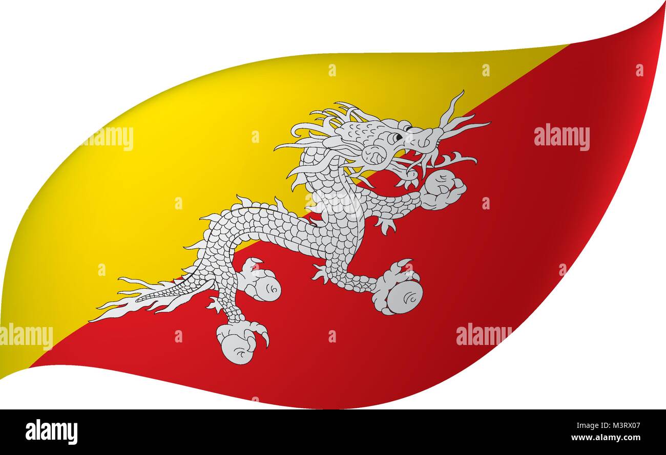 Bhutan flag, vector illustration Stock Vector Image & Art - Alamy