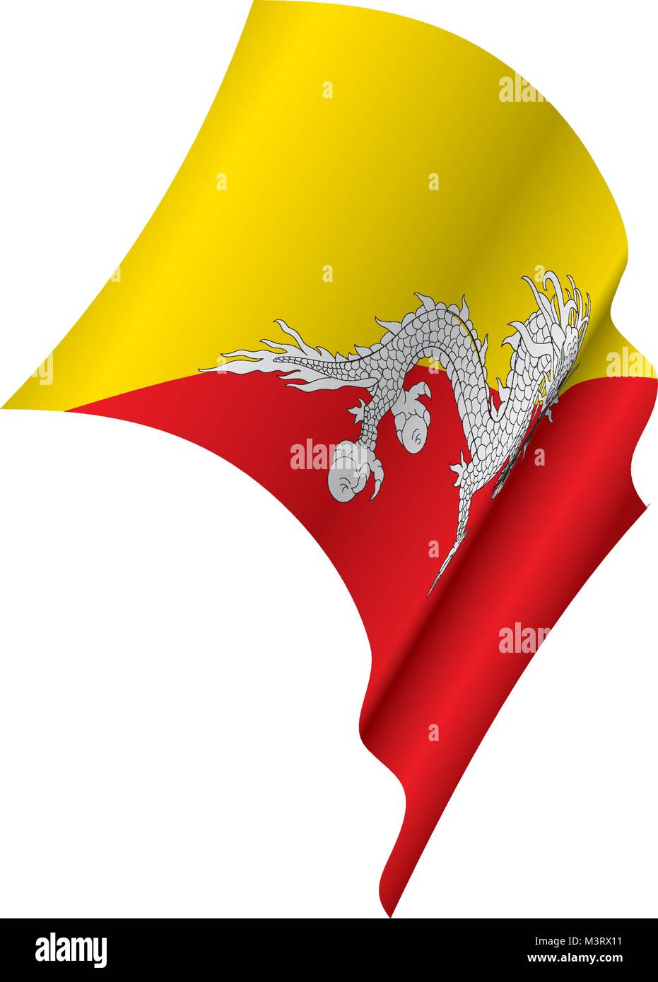 Bhutan flag, vector illustration Stock Vector Image & Art - Alamy