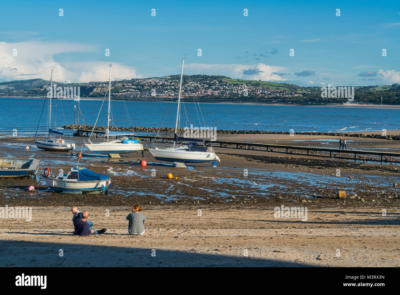 Rhos on Sea, Colwyn Bay, seafront, north Wales, UK Stock Photo - Alamy