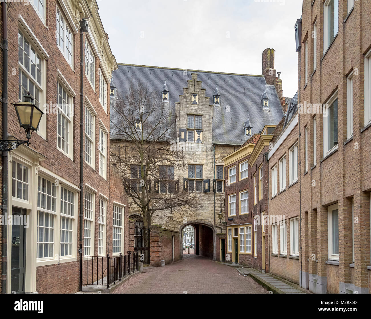 city view of Middelburg located in the dutch province of Zeeland Stock ...