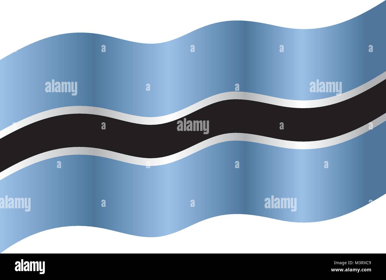 Botswana flag, vector illustration Stock Vector Image & Art - Alamy