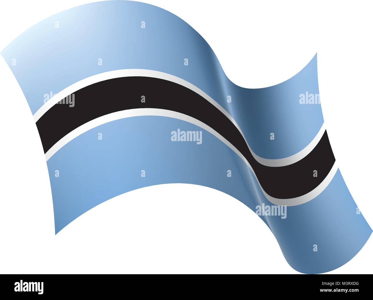Botswana flag hi-res stock photography and images - Alamy