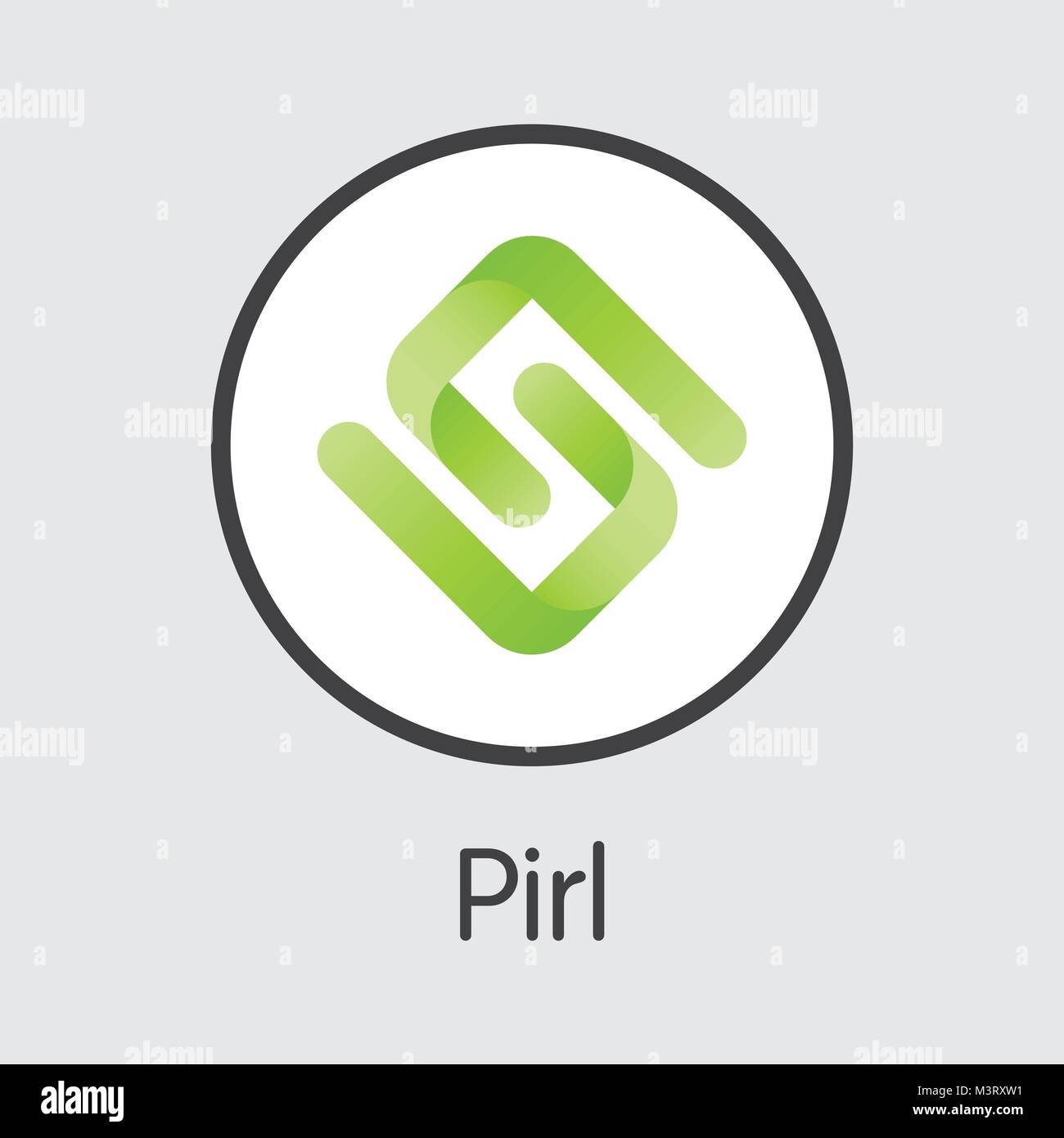 Pirl Cryptocurrency - Vector Colored Logo Stock Vector Image & Art - Alamy