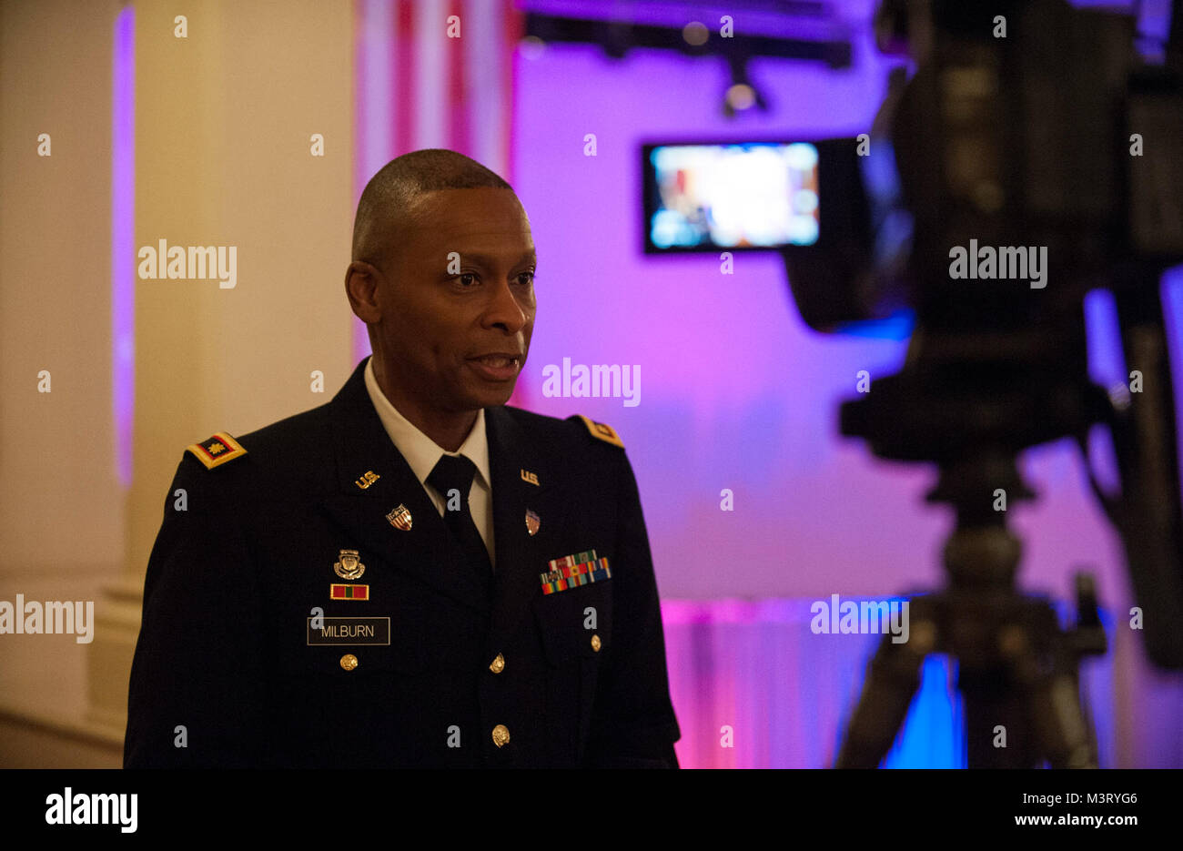 U.S. Army Major Dwayne Milburn, Commander and Conductor of the U.S ...