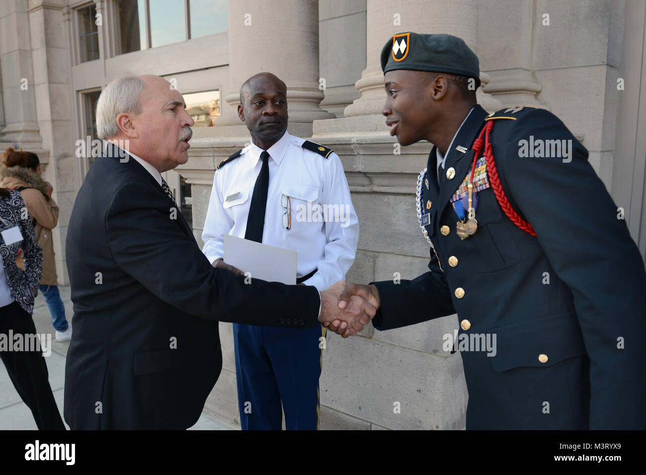 17 Year-old Cardozo student/ROTC Cadet and Battalion Commander, Lt. Col ...
