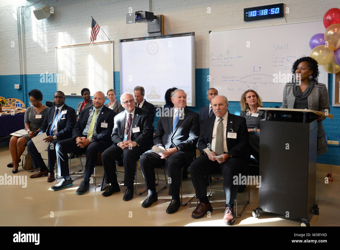 Cardozo Education Campus Principal, Dr. Tanya S. Roane, addresses the ...