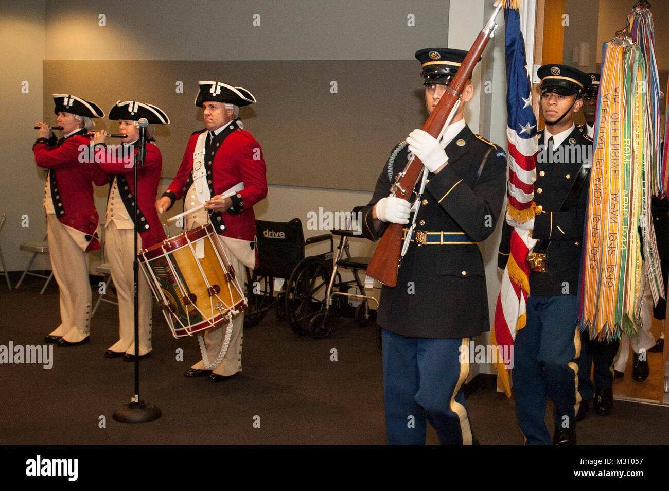 Presentation of the Colors performed by the Joint Armed Forces Color ...