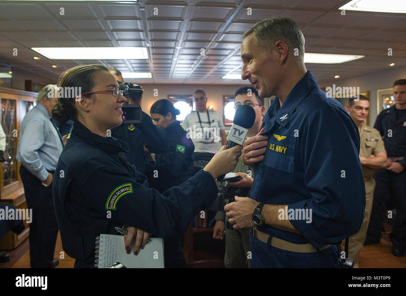 Capt timothy kuehhas commanding officer hi-res stock photography and ...
