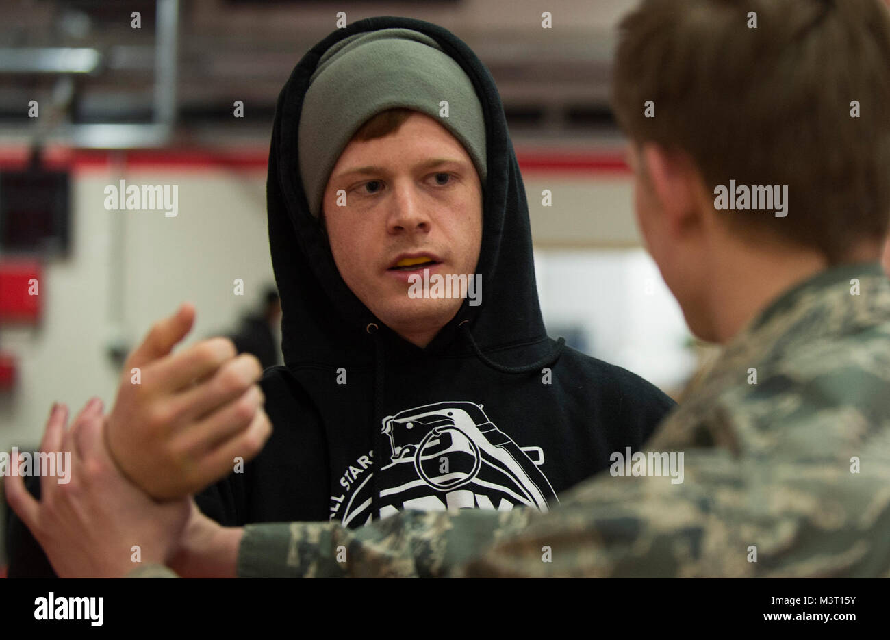 U.S. Air Force Staff Sgt. Joseph Everett, an airman with the 86th AMXS ...