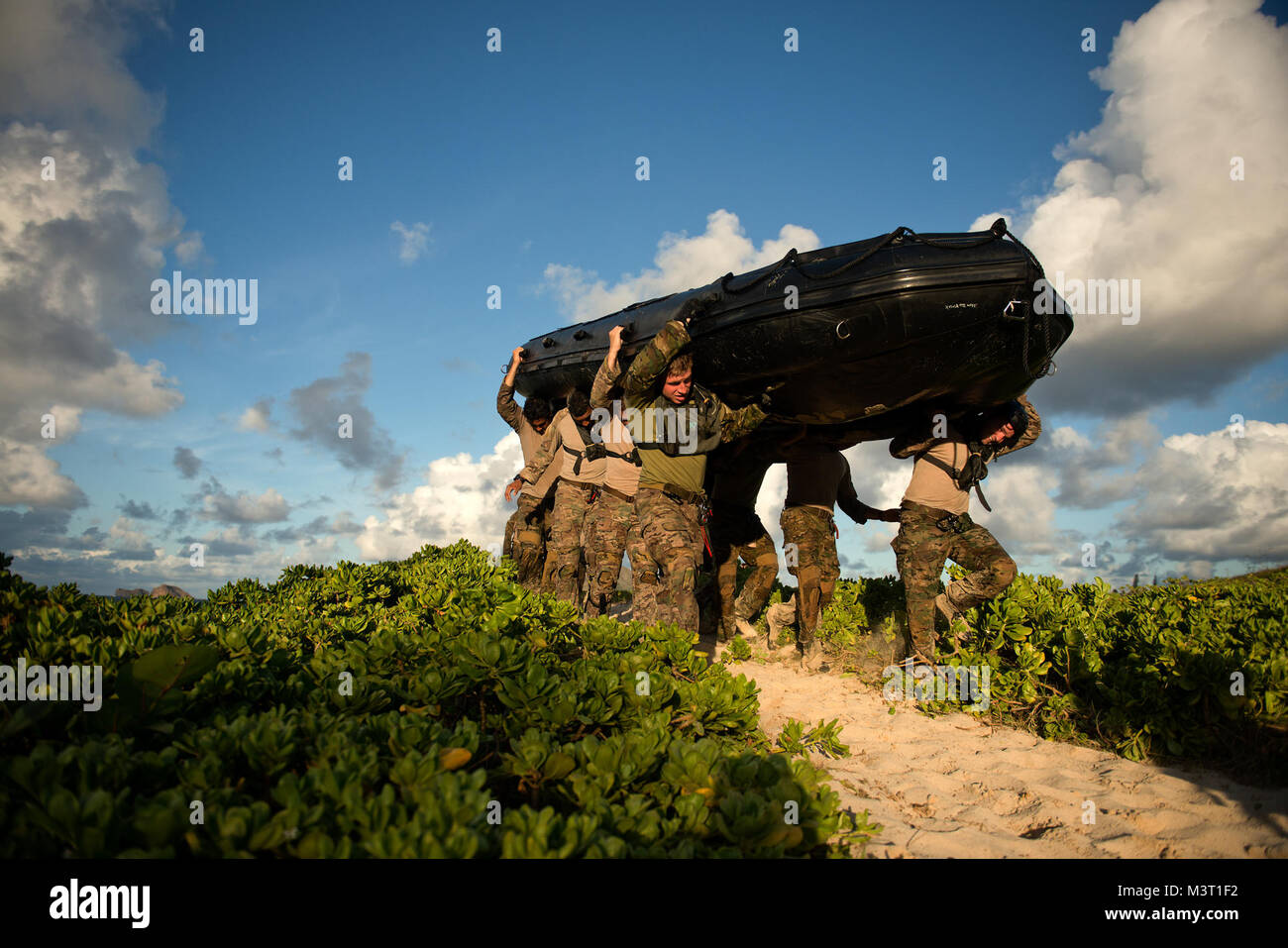 Airmen from the 22nd Special Tactics Squadron at Joint Base Lewis ...