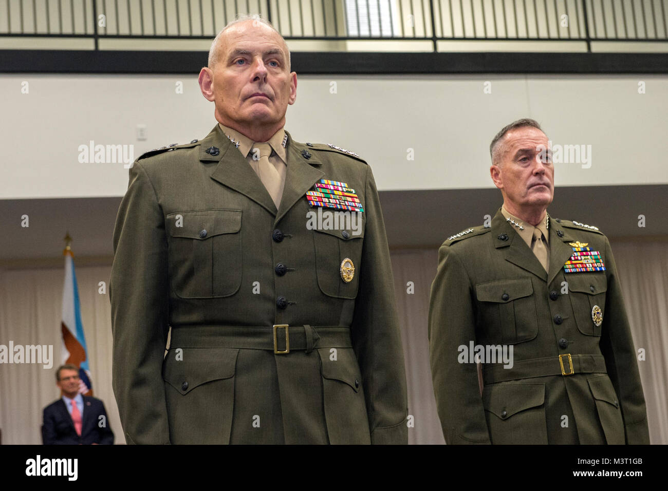 U.S. Marine Generals General John F. Kelly, left, and U.S. Marine Corps ...
