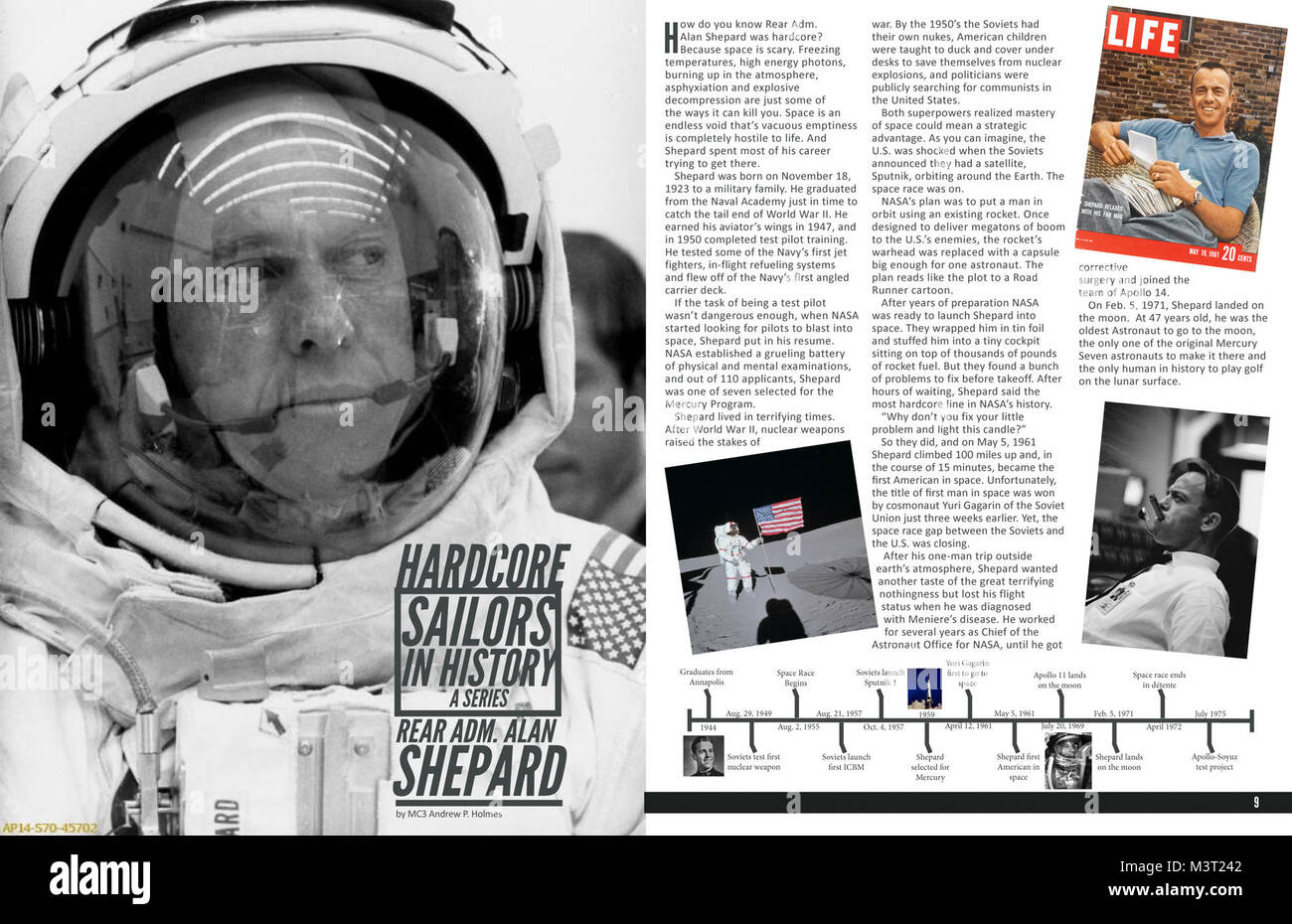 1028 - Writing Series - Hardcore Sailors in History Shepard by USS John ...