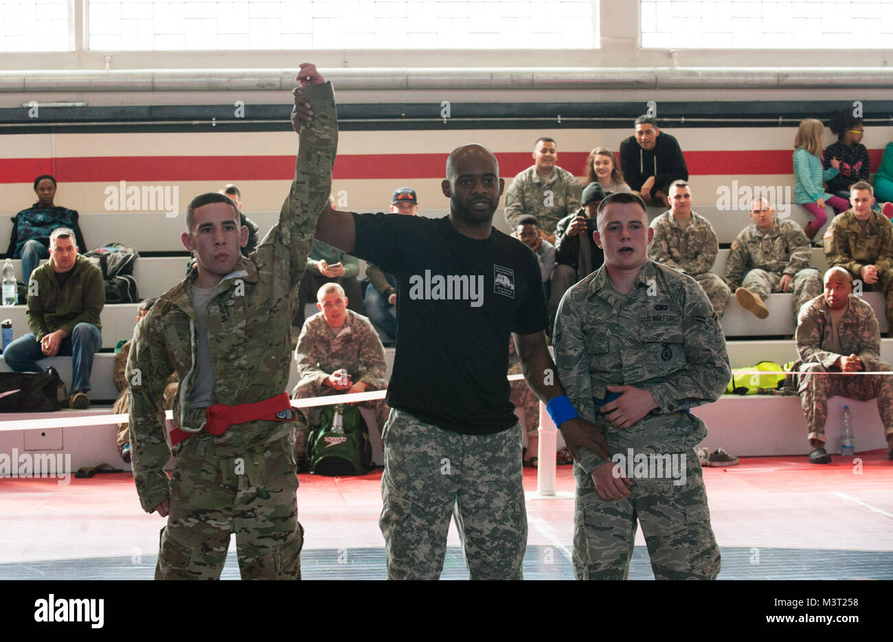U S Air Force Senior Airman Anthony Henson Left An Airman With The