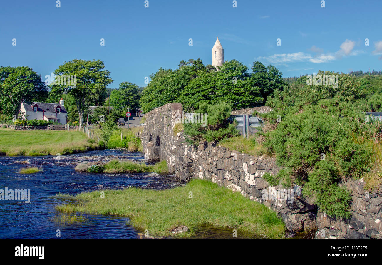 Dervaig Isle of Mull Scotland Stock Photo - Alamy