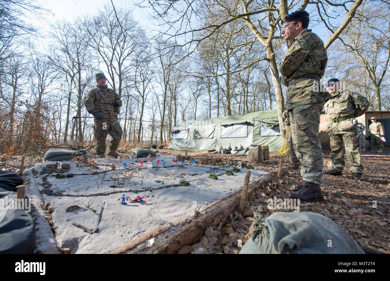 U.S. Army Private 1st Class Brian Epps (left), an infantry soldier and ...