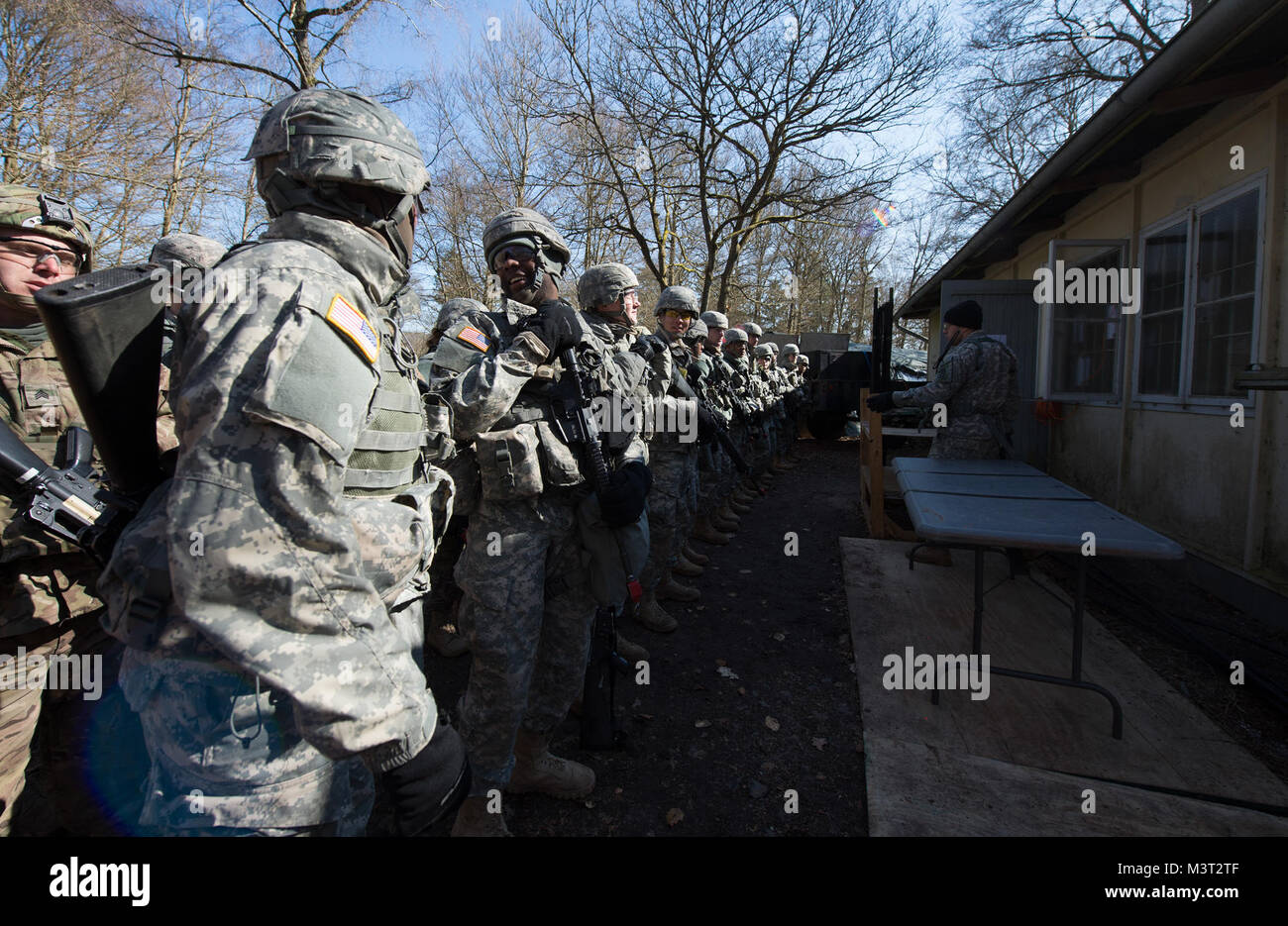 Competitors in the U.S. Army Europe Expert Field Medical Badge (EFMB ...