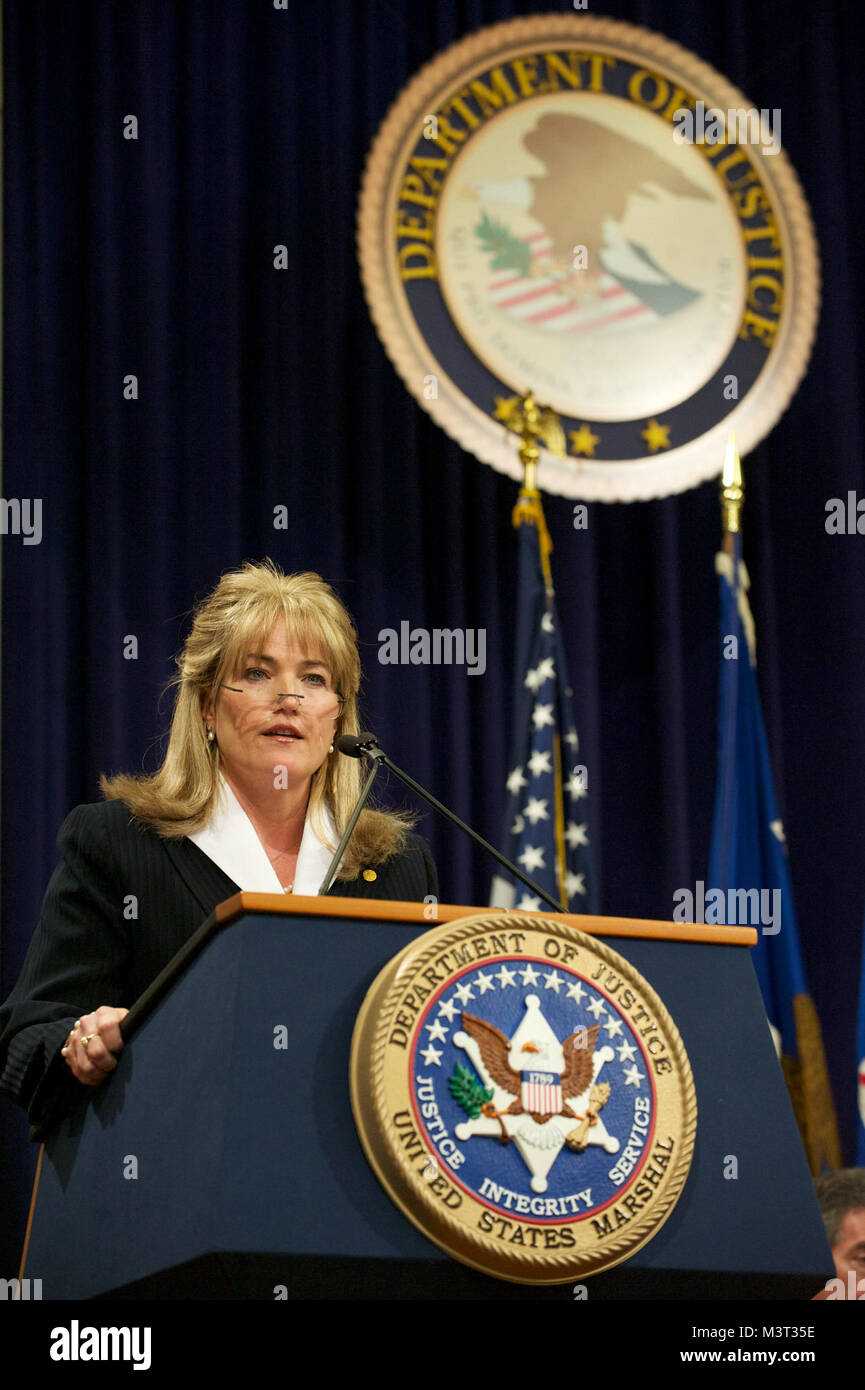 USMS Director Hylton 072 by U.S. Marshals Service Stock Photo - Alamy