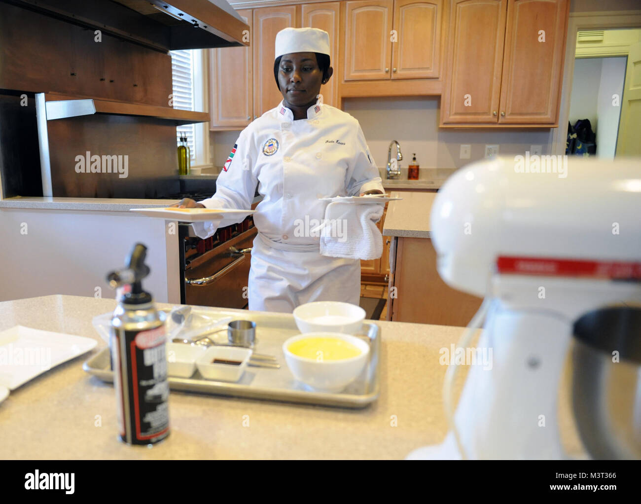 U.S. Navy Culinary Specialist, CS2 Frida Karani, 2016 Armed Forces Chef ...