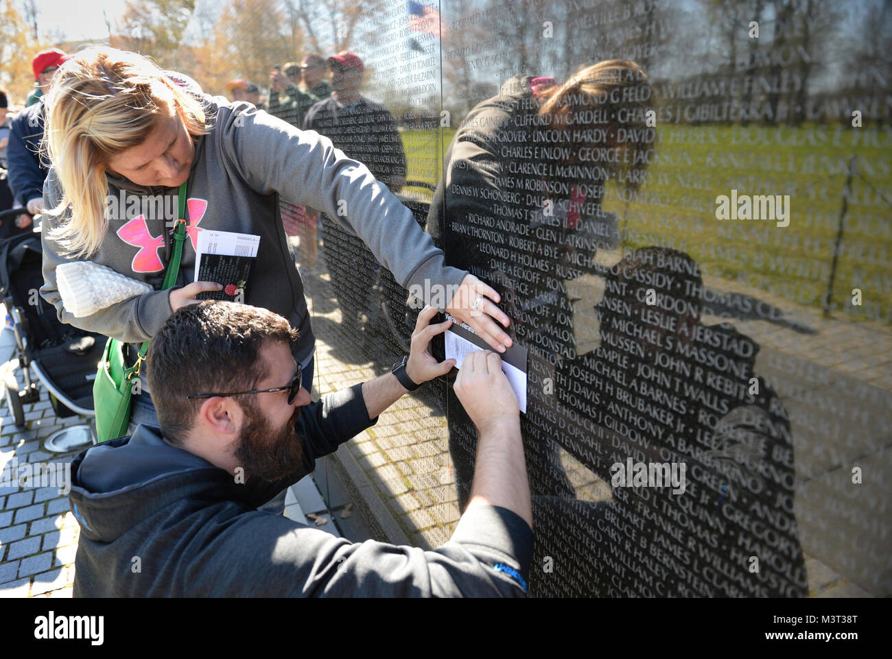 Arizona residents Michael Stinson, and wife Monica visit Washington D.C ...