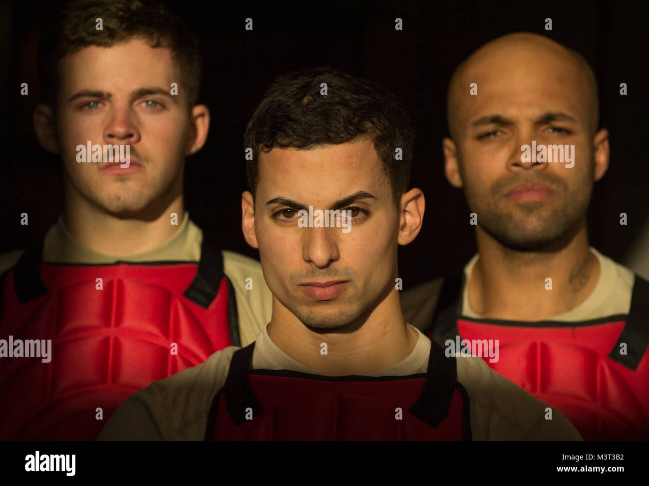 Staff Sergeants Carlos Reyes-Vazquez, Spencer Wallace and Senior Airman ...