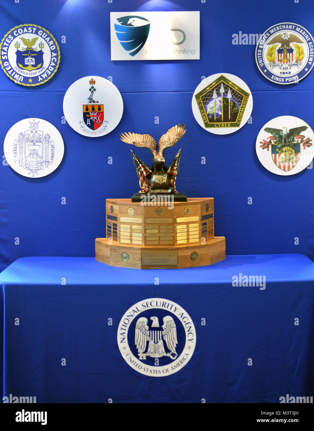 The National Security Agency’s “Assurance Trophy” awarded to the winner ...