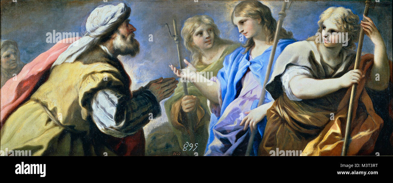 Abraham Bible Painting High Resolution Stock Photography and Images - Alamy