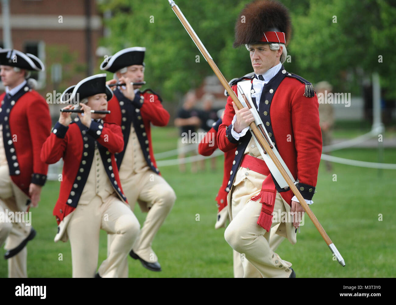 The U.S. Army’s Old Guard Fife and Drum Corps soldiers from the 3rd U.S ...