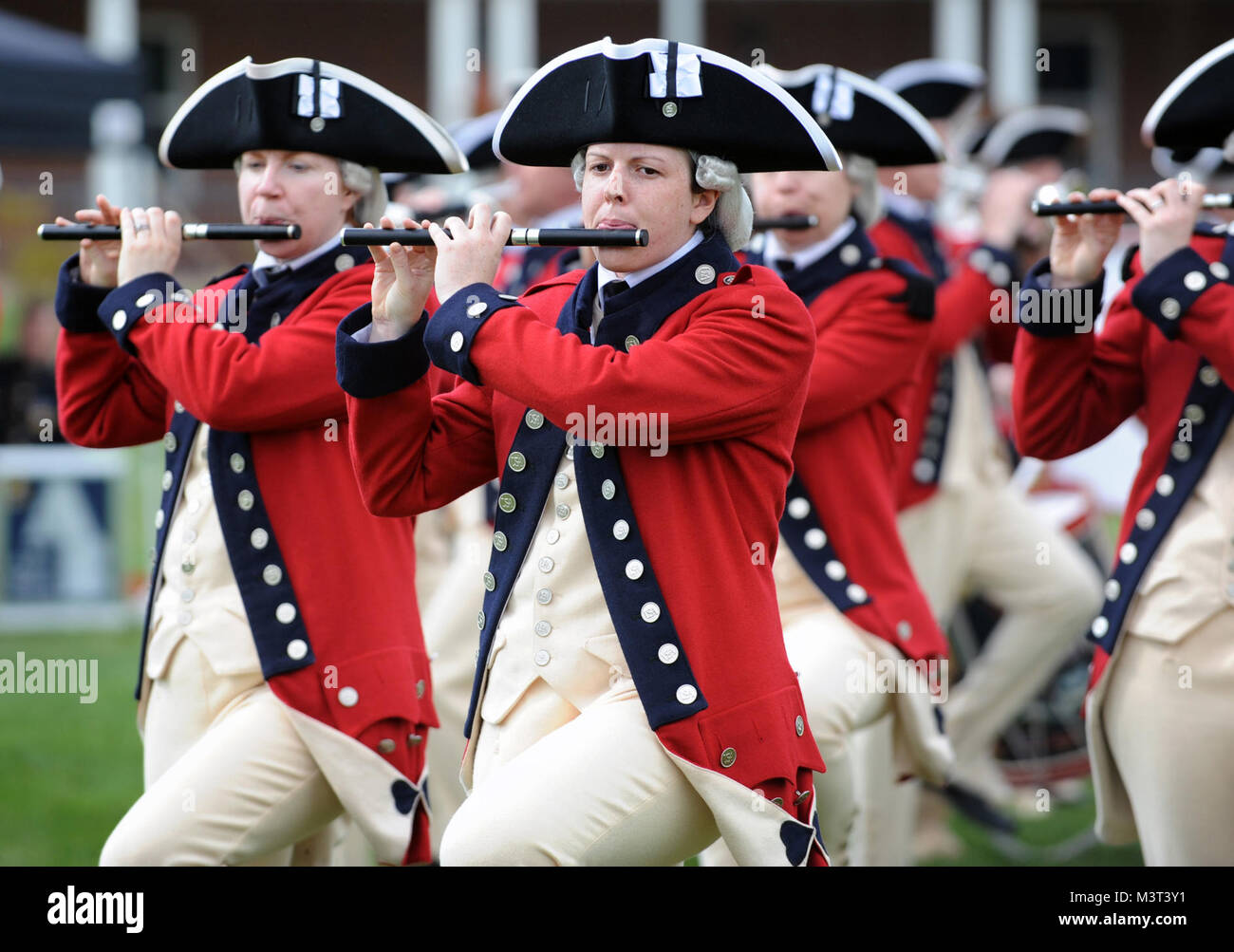 The U.S. Army’s Old Guard Fife and Drum Corps soldiers from the 3rd U.S ...
