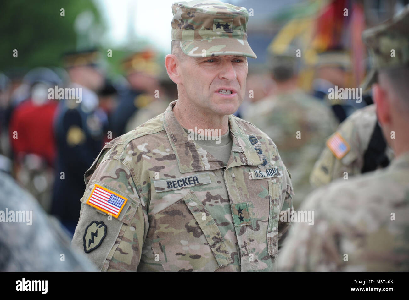 Army Major Gen. Bradley A. Becker, Commanding General, Military ...