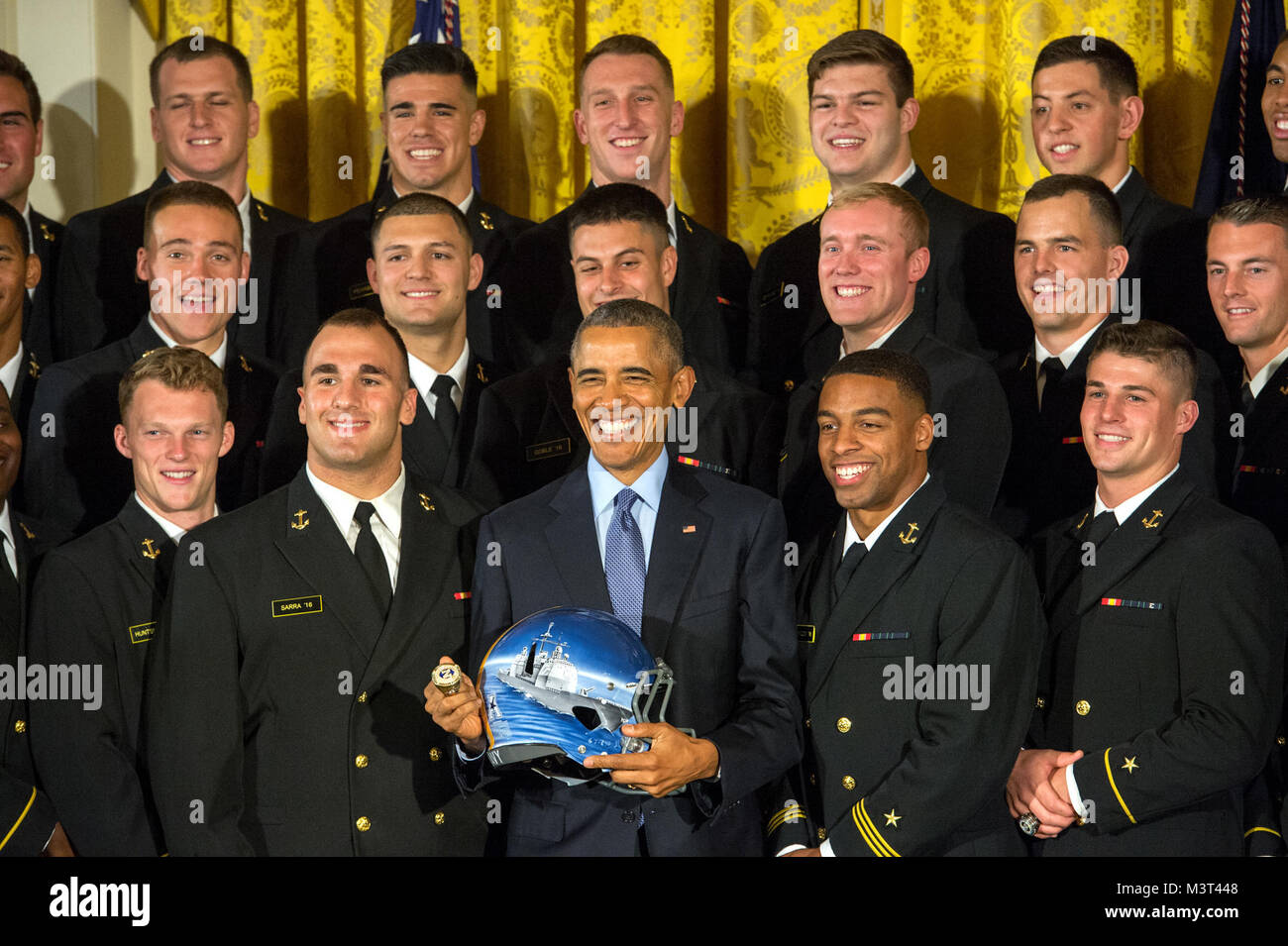 Navy football helmet hi-res stock photography and images - Alamy