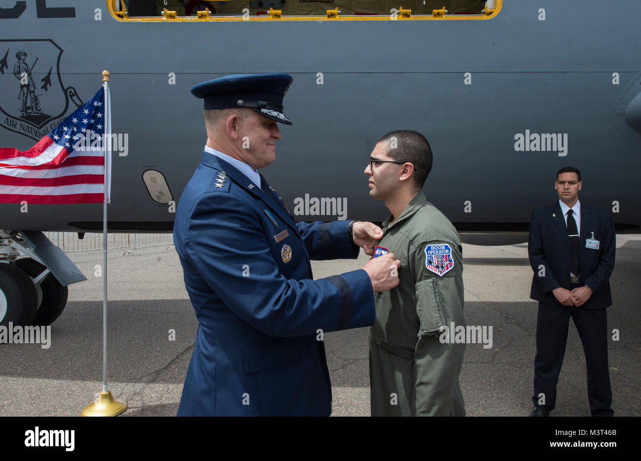 U.S. Air Force General Frank Gorenc (left), Commander of U.S. Air ...