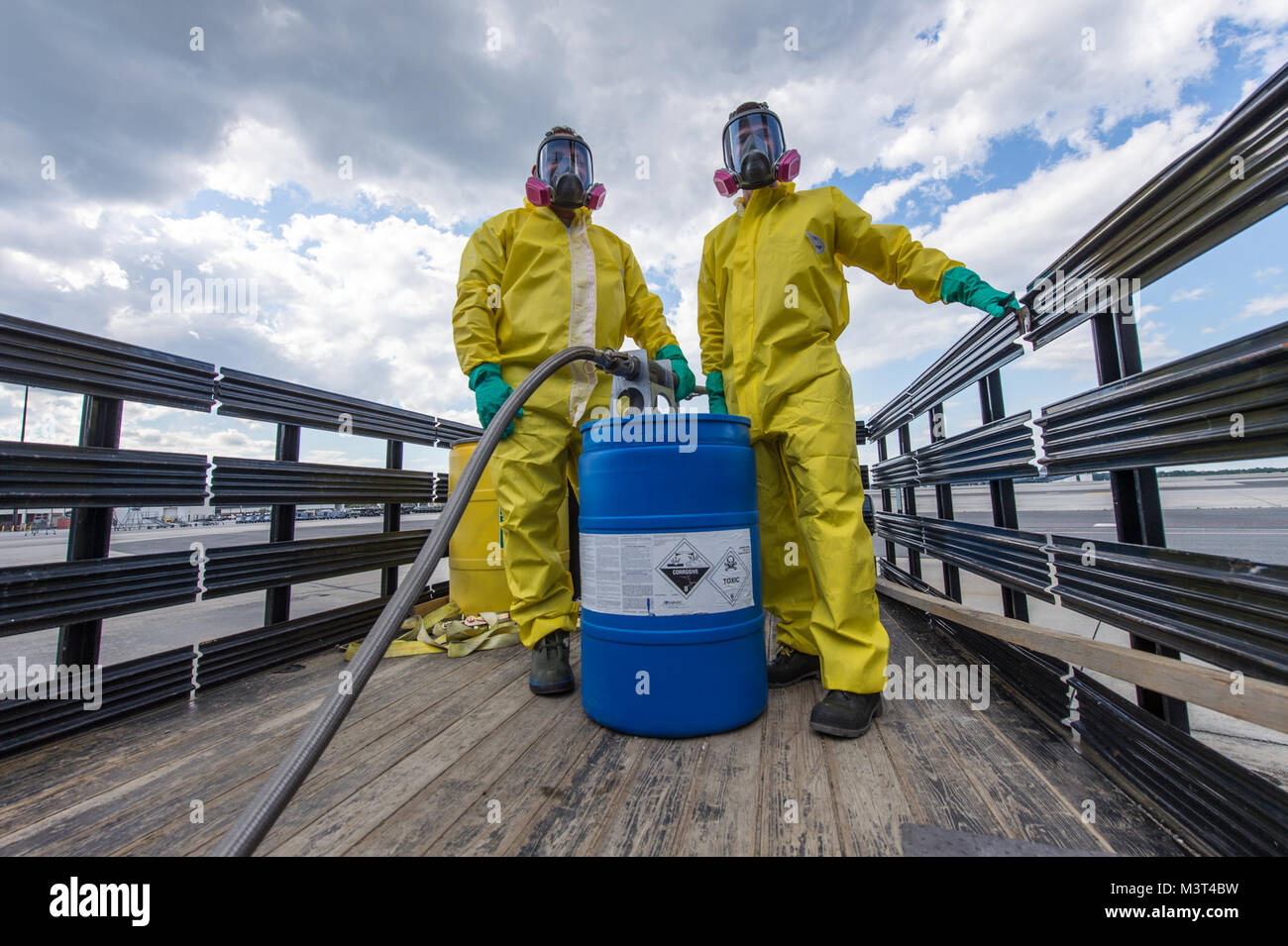 Tech. Sgt. Francesco Serrao, left, and Tech. Sgt. Thomas Neiswanger ...