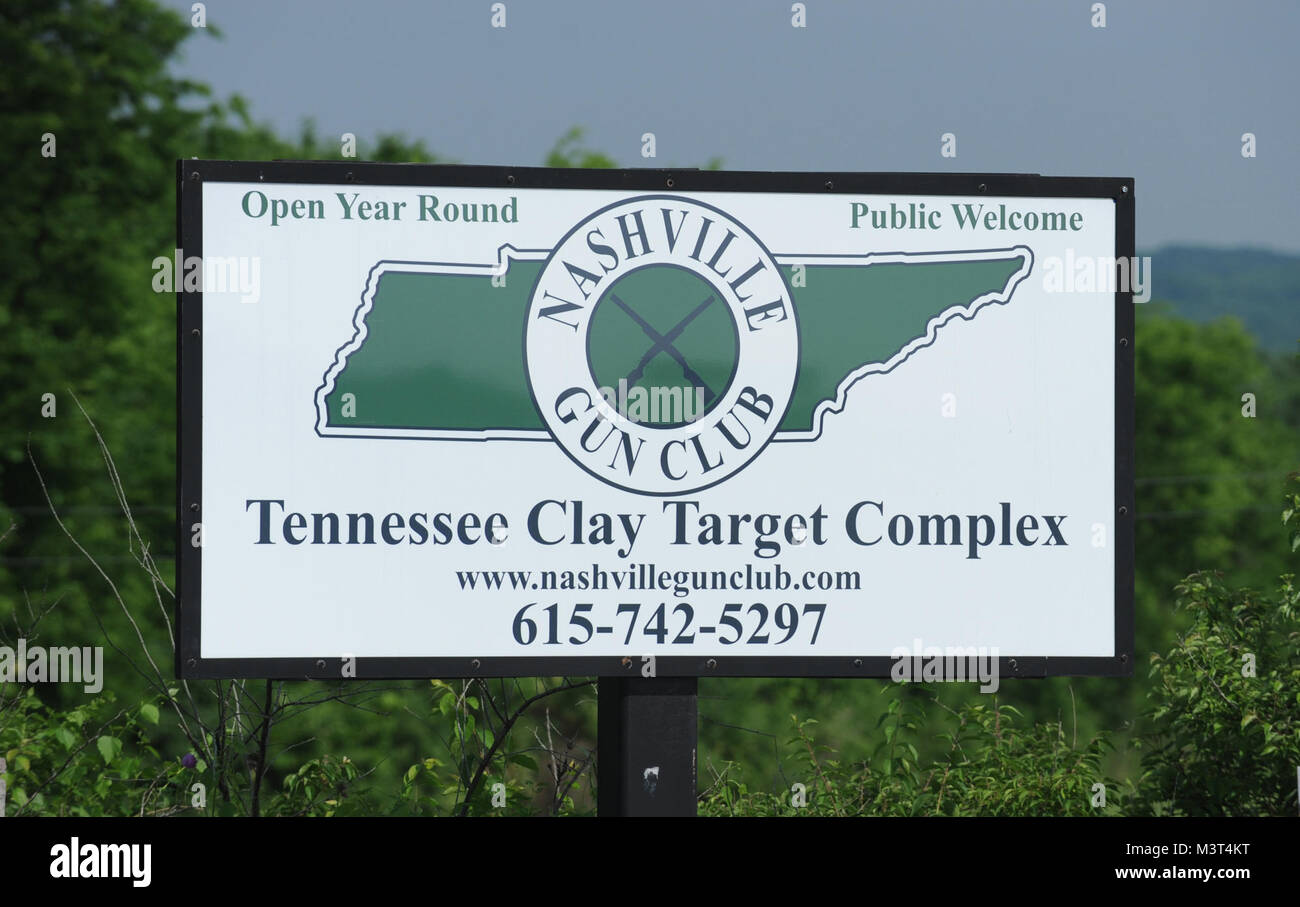 Tennessee Clay Target Complex sign during the 2016 Armed Forces Skeet ...