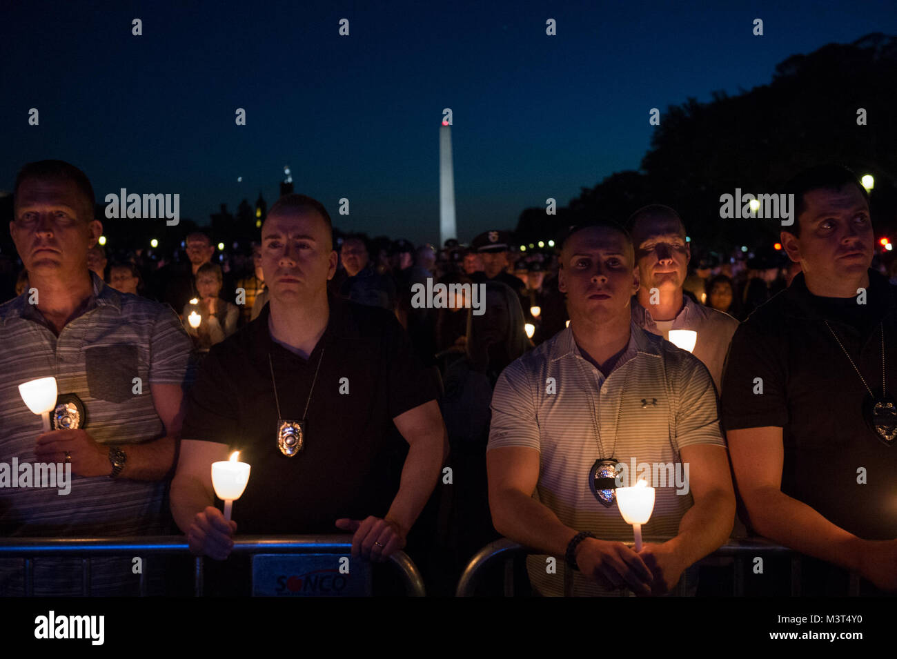 During This Year's Police Week Candlelight Vigil in Washington D.C. the ...