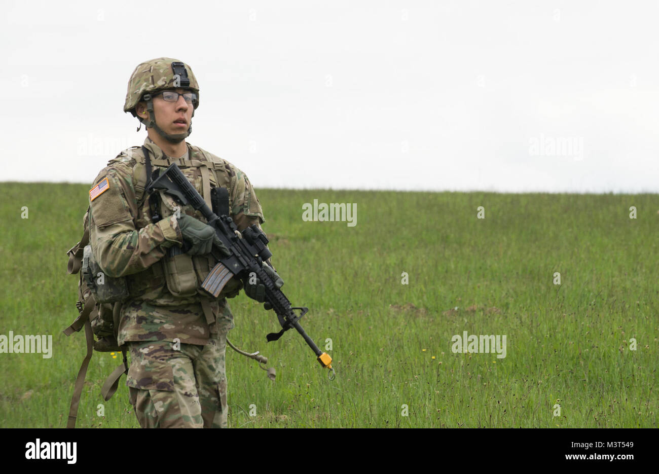 U.S. Army Specialist Victor Vice, a competitor in the 10th Army Air and ...