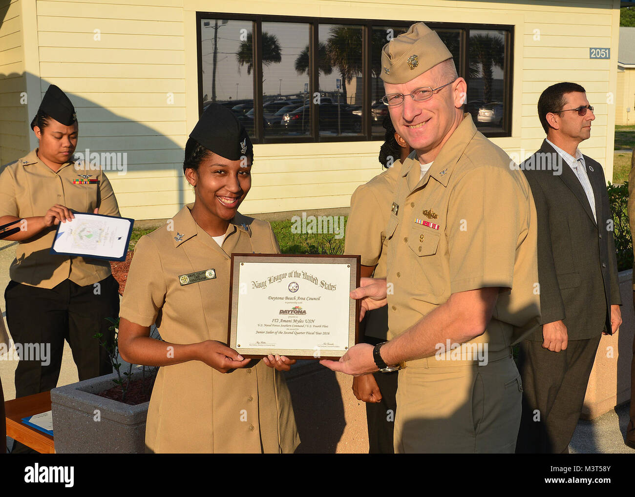 MAYPORT, Fla. (Apr. 27, 2016) – Capt. Ryan Tillotson, Director of ...