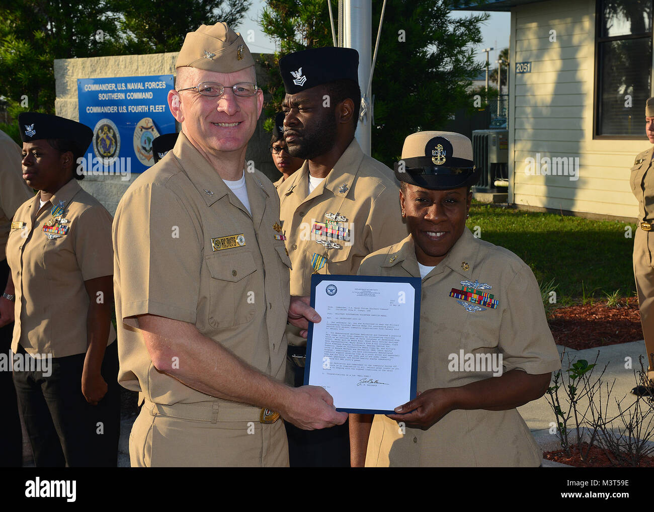 MAYPORT, Fla. (Apr. 27, 2016) – Capt. Ryan Tillotson, Director of ...