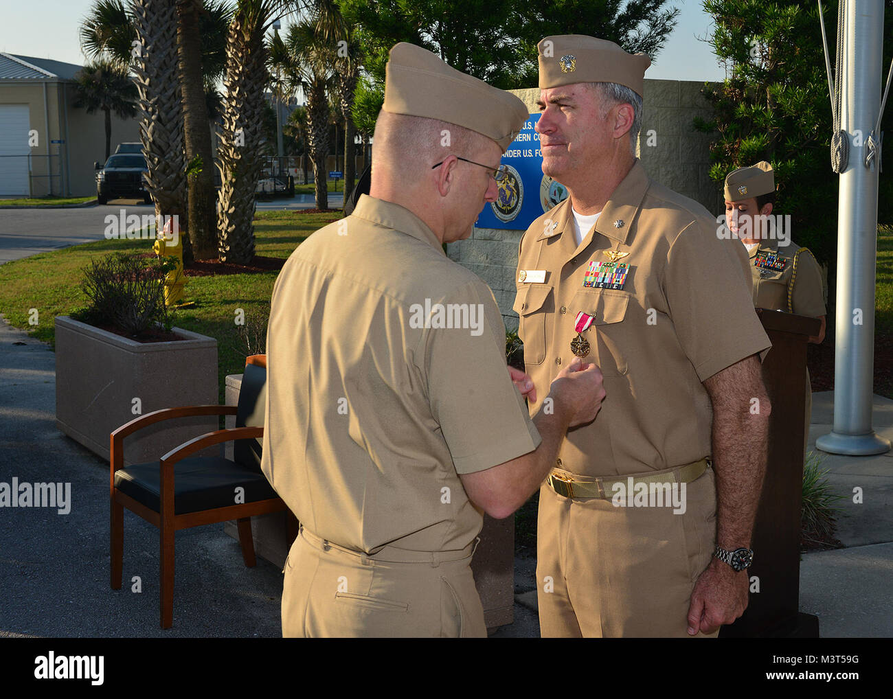 MAYPORT, Fla. (Apr. 27, 2016) – Capt. Ryan Tillotson, Director of ...