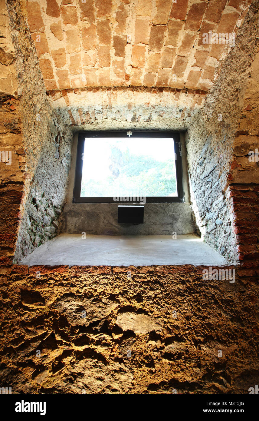 old cave in historic building Stock Photo - Alamy