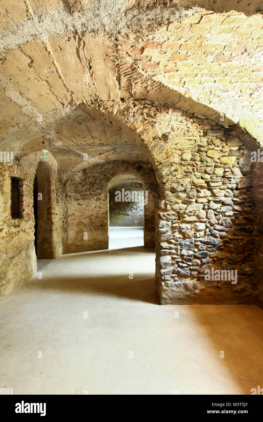 old cave in historic building Stock Photo - Alamy